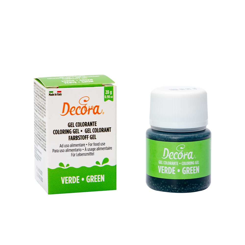 Decora Colorgel Groen - 28 g - Limburgs Bakwinkeltje